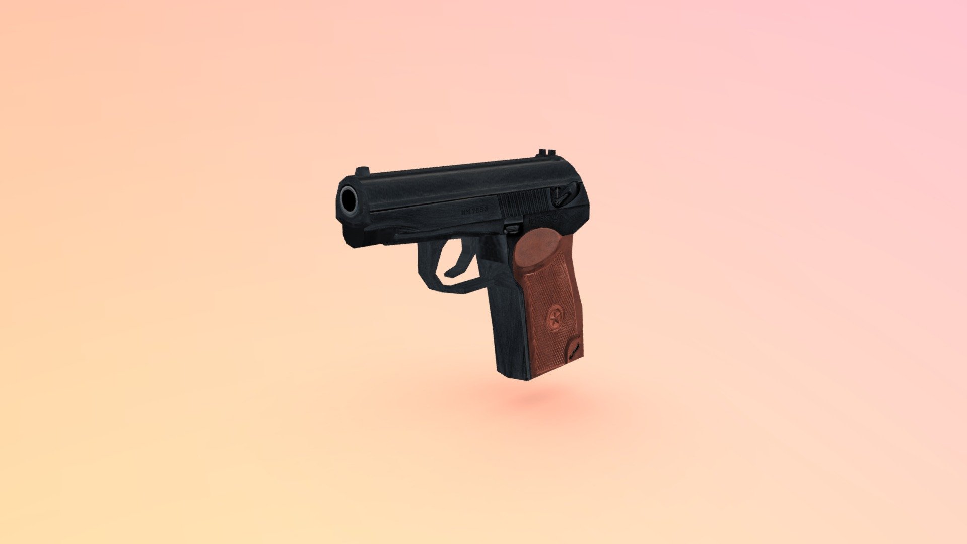PS1-style Makarov - Download Free 3D model by awhiskin (@andrewwhiskin ...