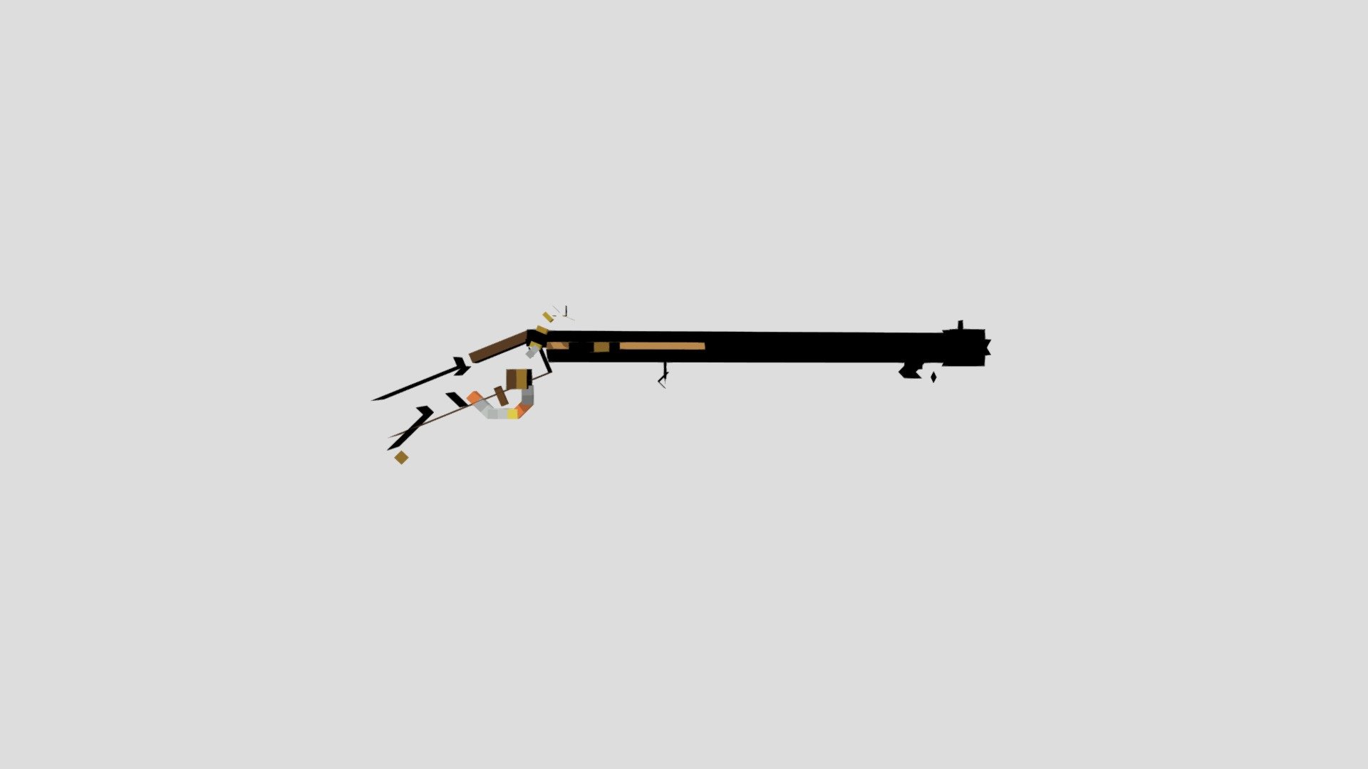 minecraft-matchlock - 3D model by 331394 [9686199] - Sketchfab