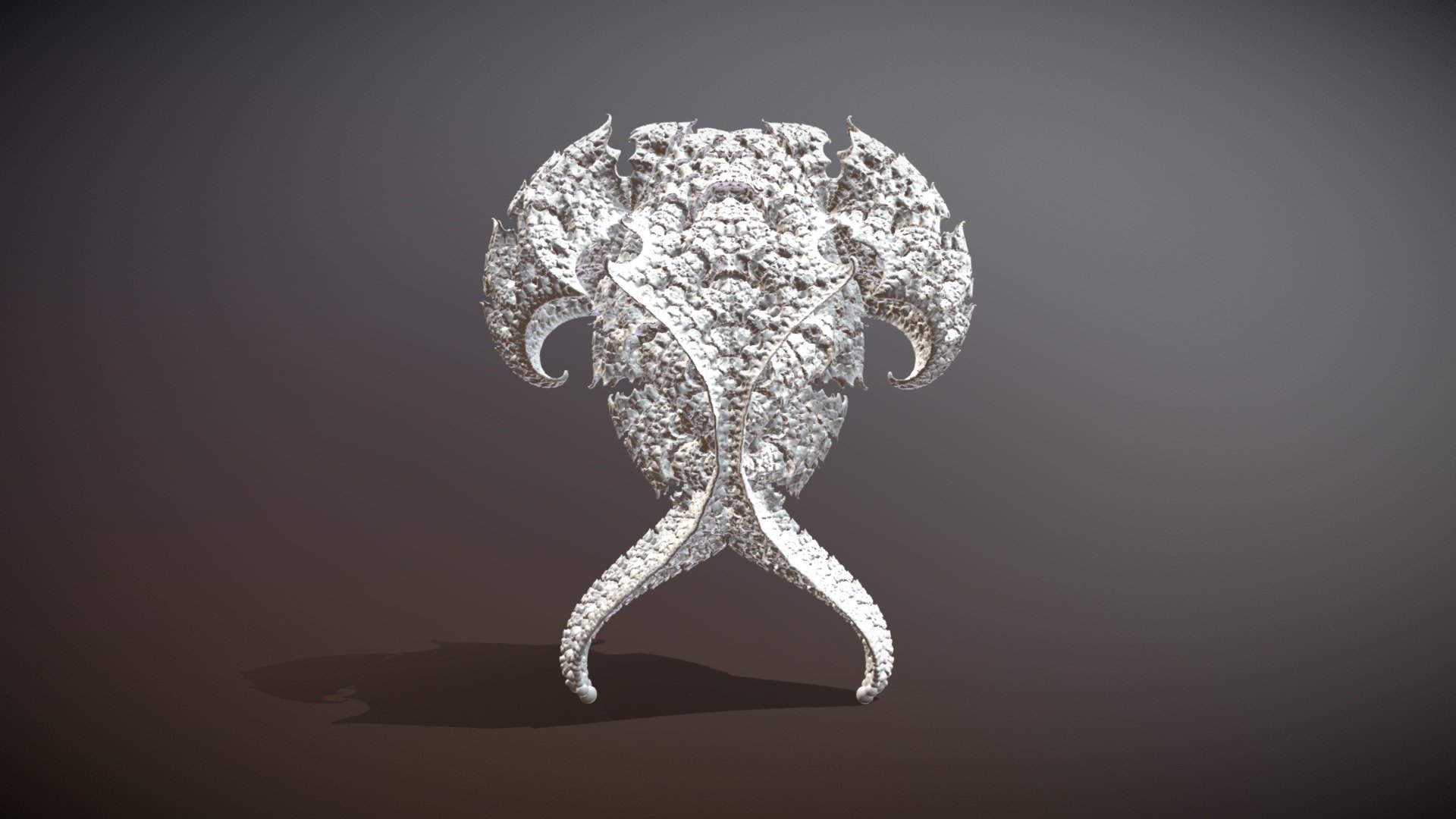 Fractal Kleinian - 2Fold Symmetry - 3D model by spiraldive [96873f9 ...