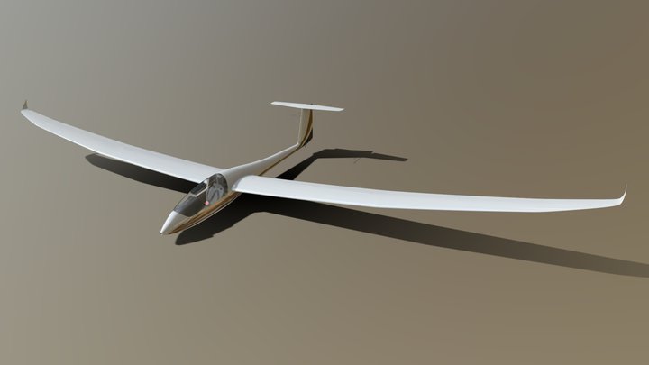 Sailplane 3D models - Sketchfab