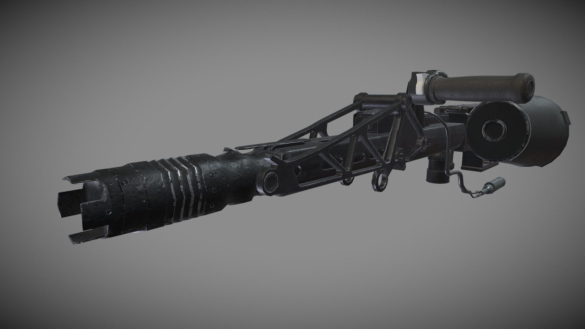 Smart Gun-M56A2 - 3D model by leonchoozlc [9689ca2] - Sketchfab
