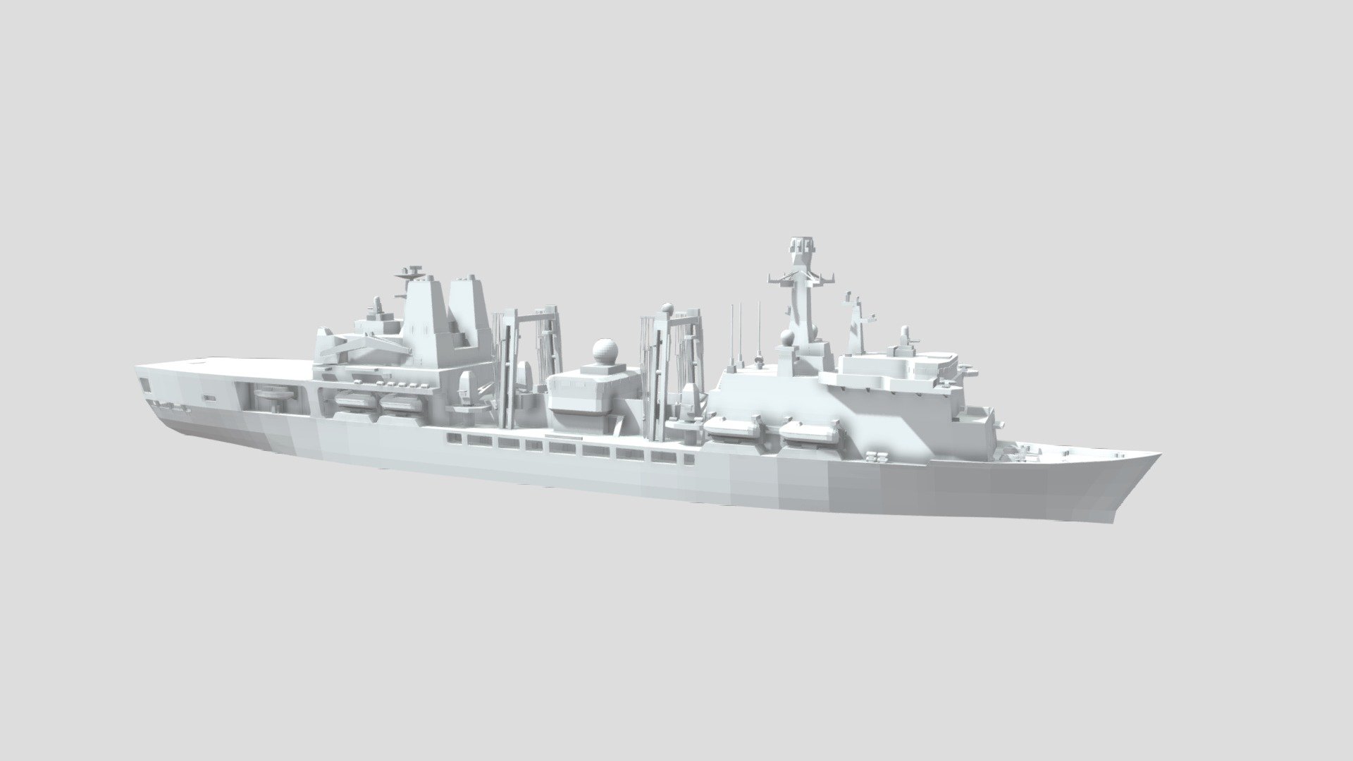 RFA Fort Victoria - model for scale printing - 3D model by KTKloss ...