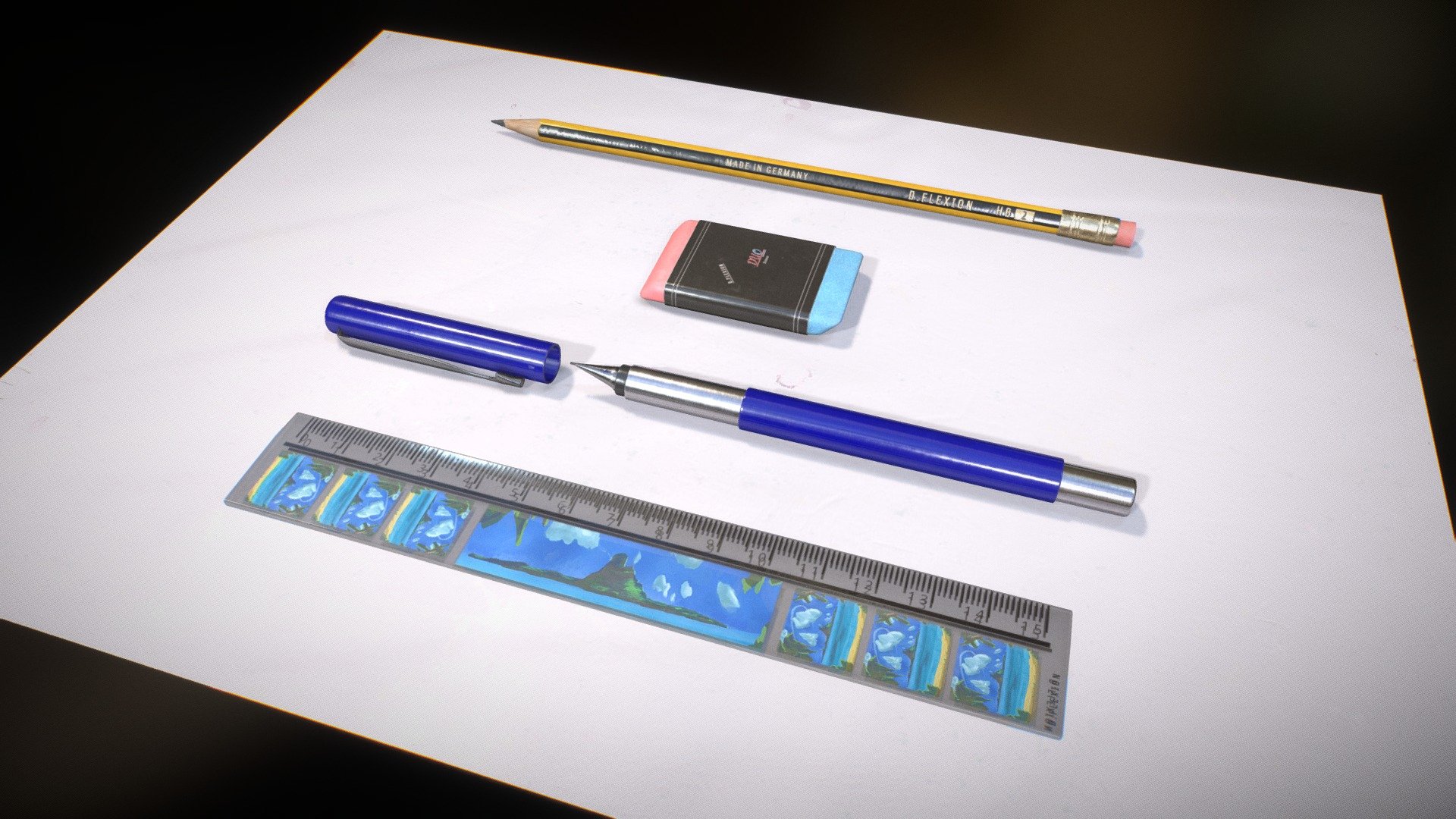 Stationary Set - 3D model by Digital Flexion (@DigitalFlexion) [968ab60 ...