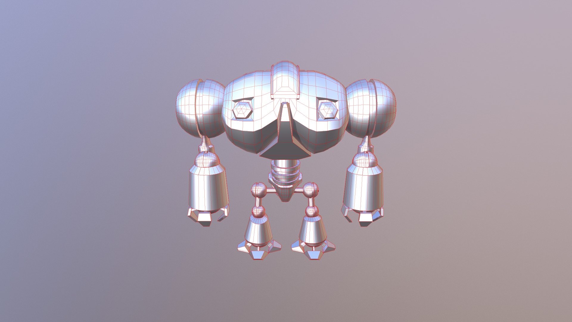 Final Robot - 3D model by Cosmic Rygard (@RileyGardiner) [968b5a8 ...