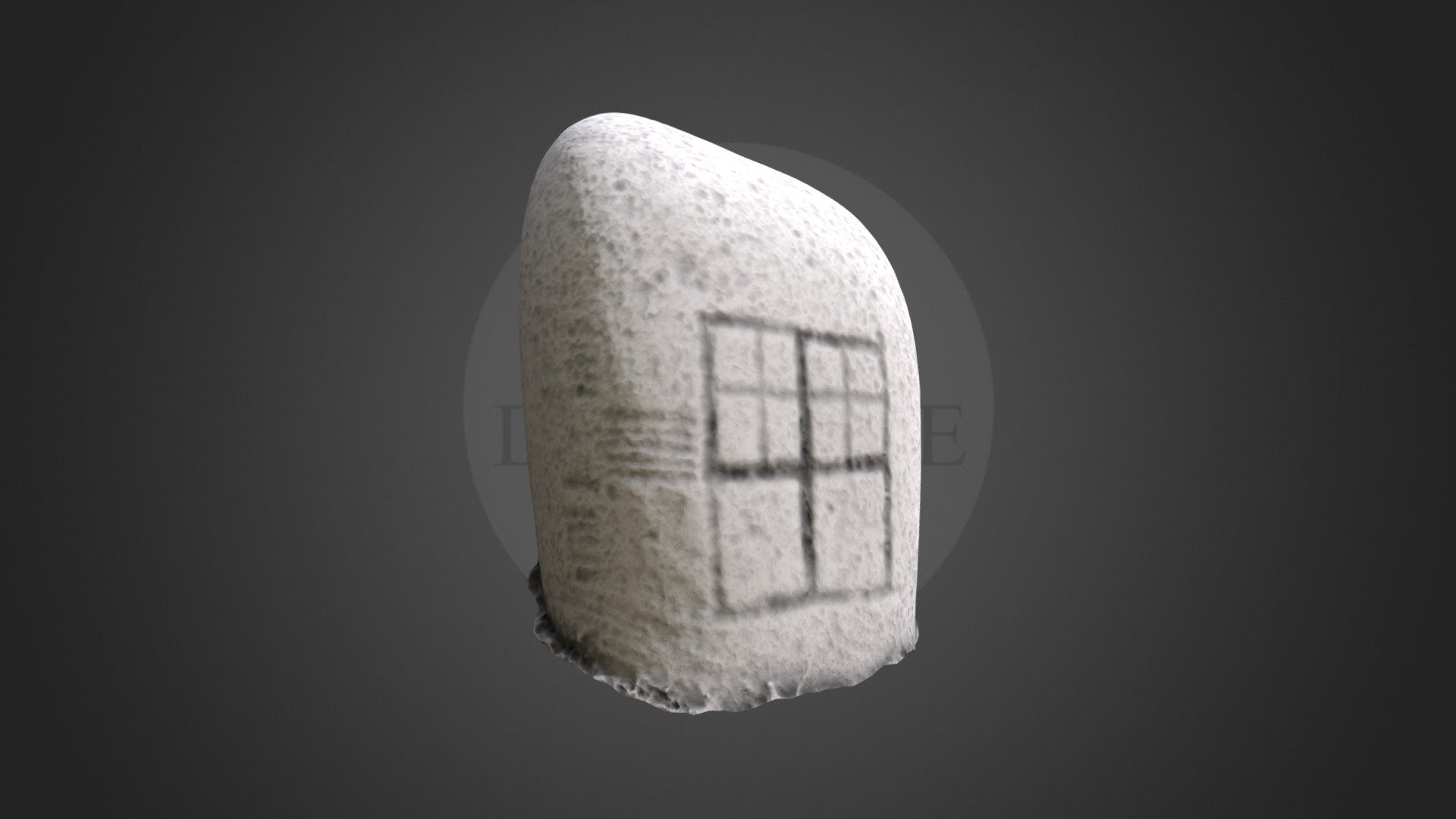Marianus Ogham Stone (Greyscale) - 3D model by The Discovery Programme ...