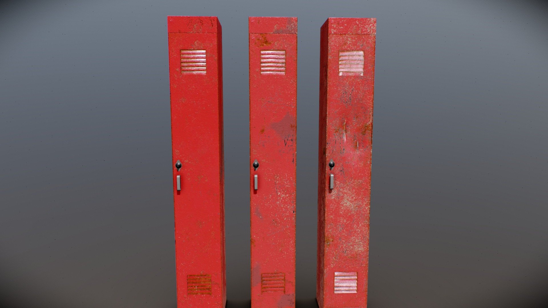 Time-Worn School Lockers - 3D model by Tiagof33 [968f578] - Sketchfab