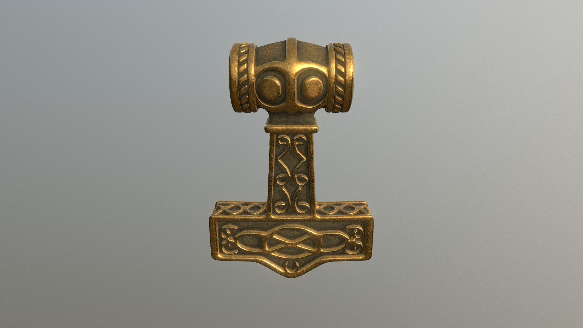 Mjollnir - 3D model by Adam Wrześniewski (@demiurgy) [968f920] - Sketchfab