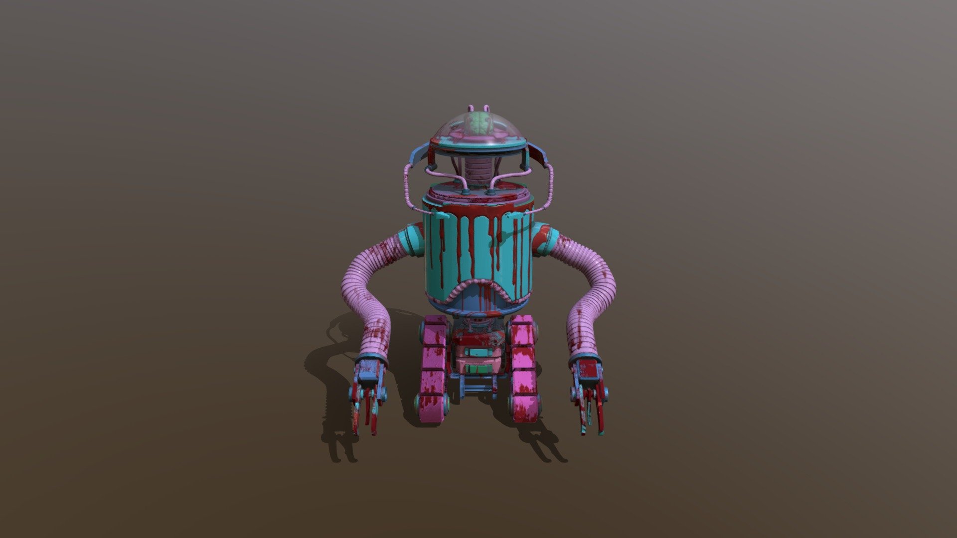 Stylised Robot - 3D model by C2987880 [969023c] - Sketchfab