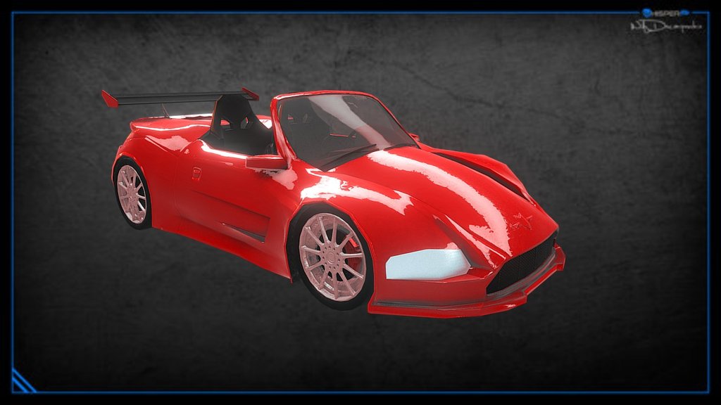 Racing Car - Download Free 3D model by Willy Decarpentrie (@skudgee ...