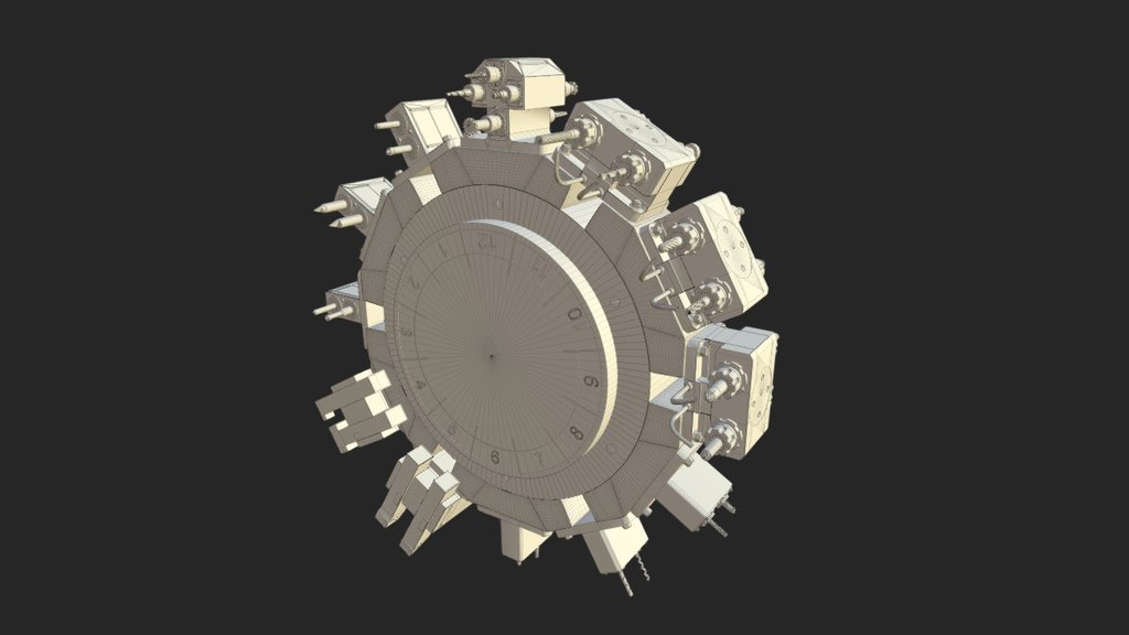 CNC-Revolver - 3D model by dany (@dany88) [9690b41] - Sketchfab