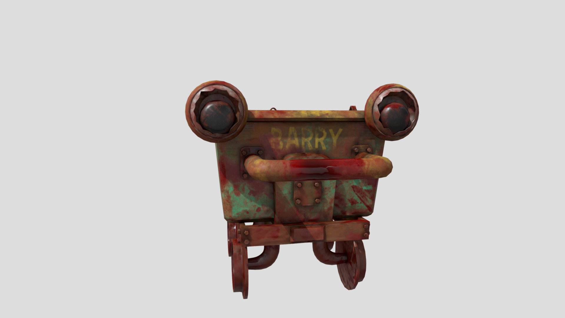 Poppy Playtime Chapter 4 | Ruined Barry - Download Free 3D model by ...