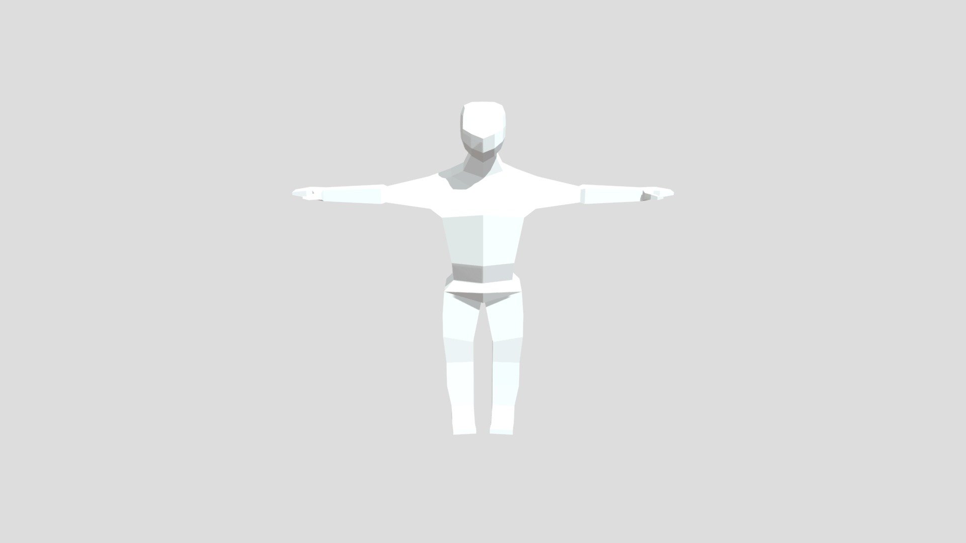 Low-poly human - 3D model by airicbear [9692261] - Sketchfab