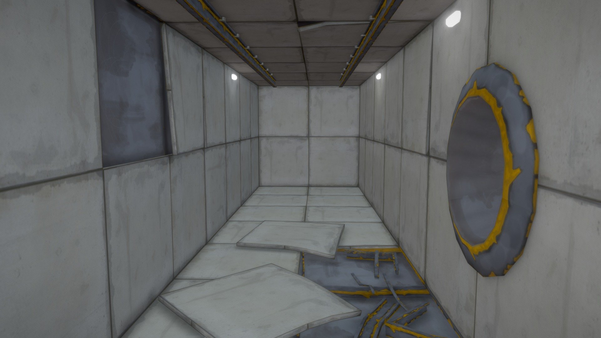 Portal Room - 3D model by shtran [969392b] - Sketchfab