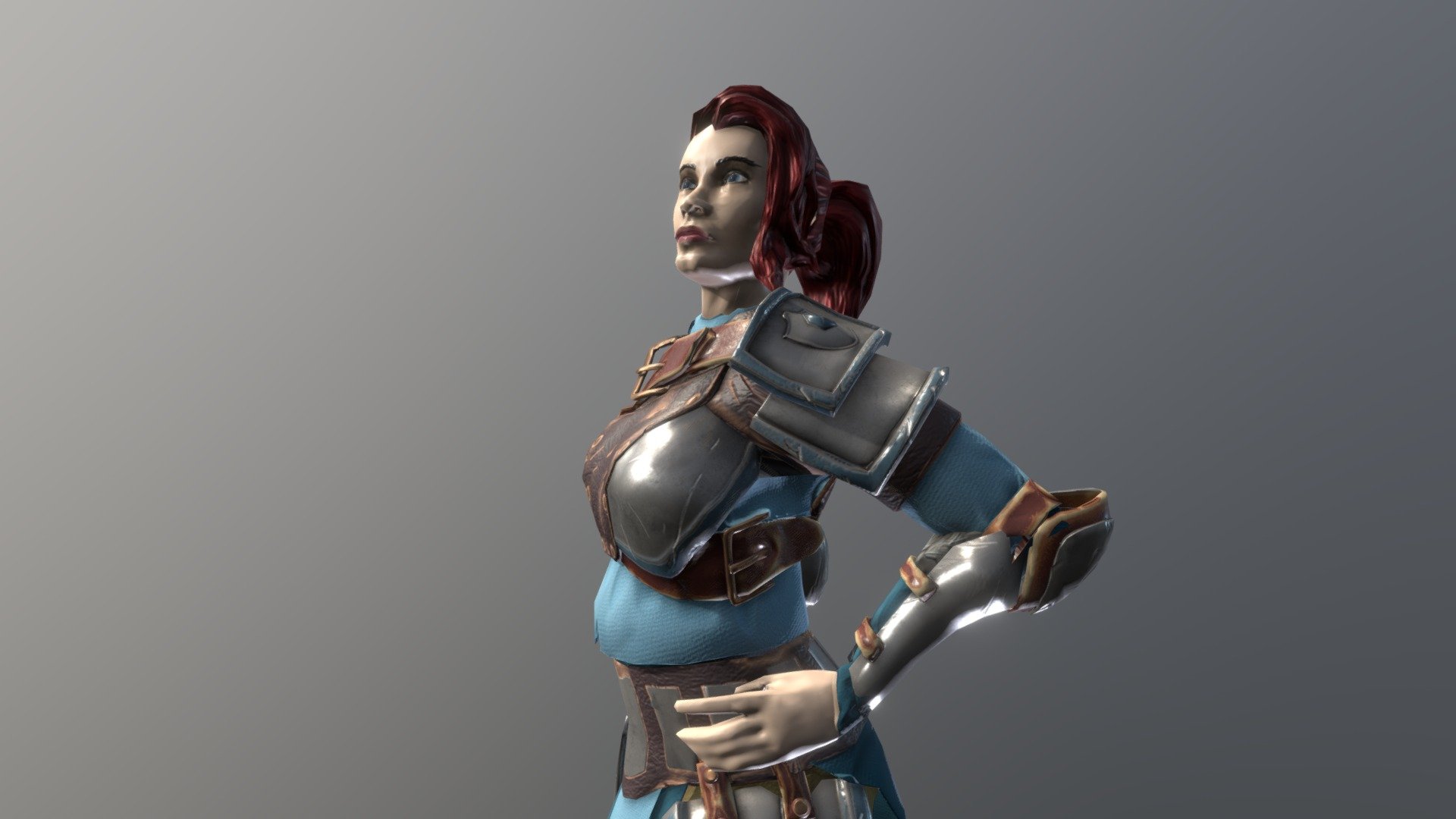 Shield Maiden Character - 3D model by Zac Rutten (@Zacman70) [9694168 ...