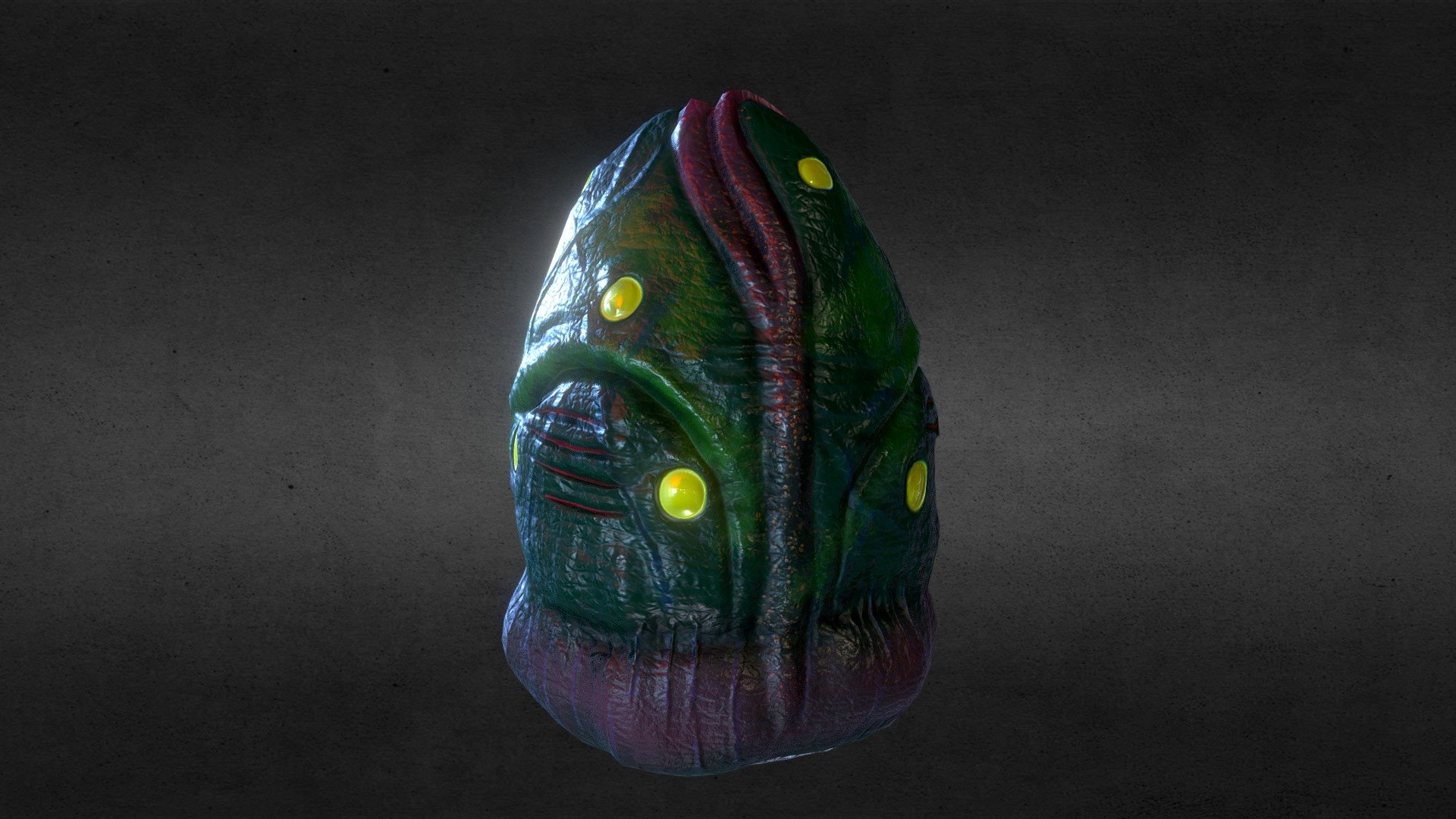 Alien Egg - 3D model by the7isbest [9694530] - Sketchfab