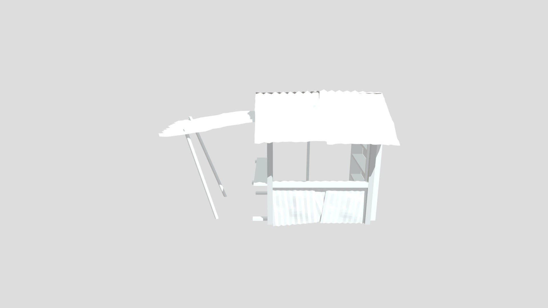 Merchant Shack - 3D model by otis_swagg [96951e5] - Sketchfab