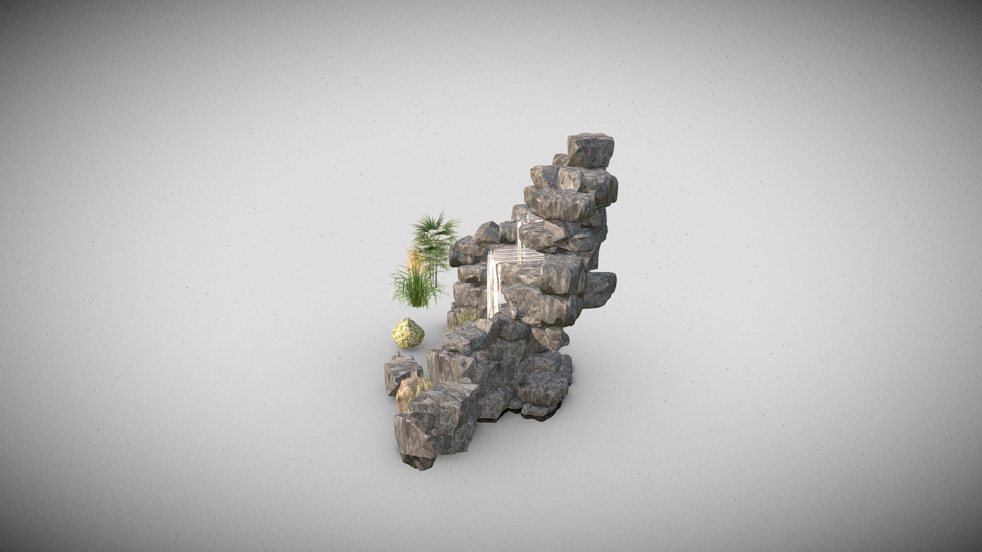 Stone fountain - 3D model by jtry [9698ffd] - Sketchfab
