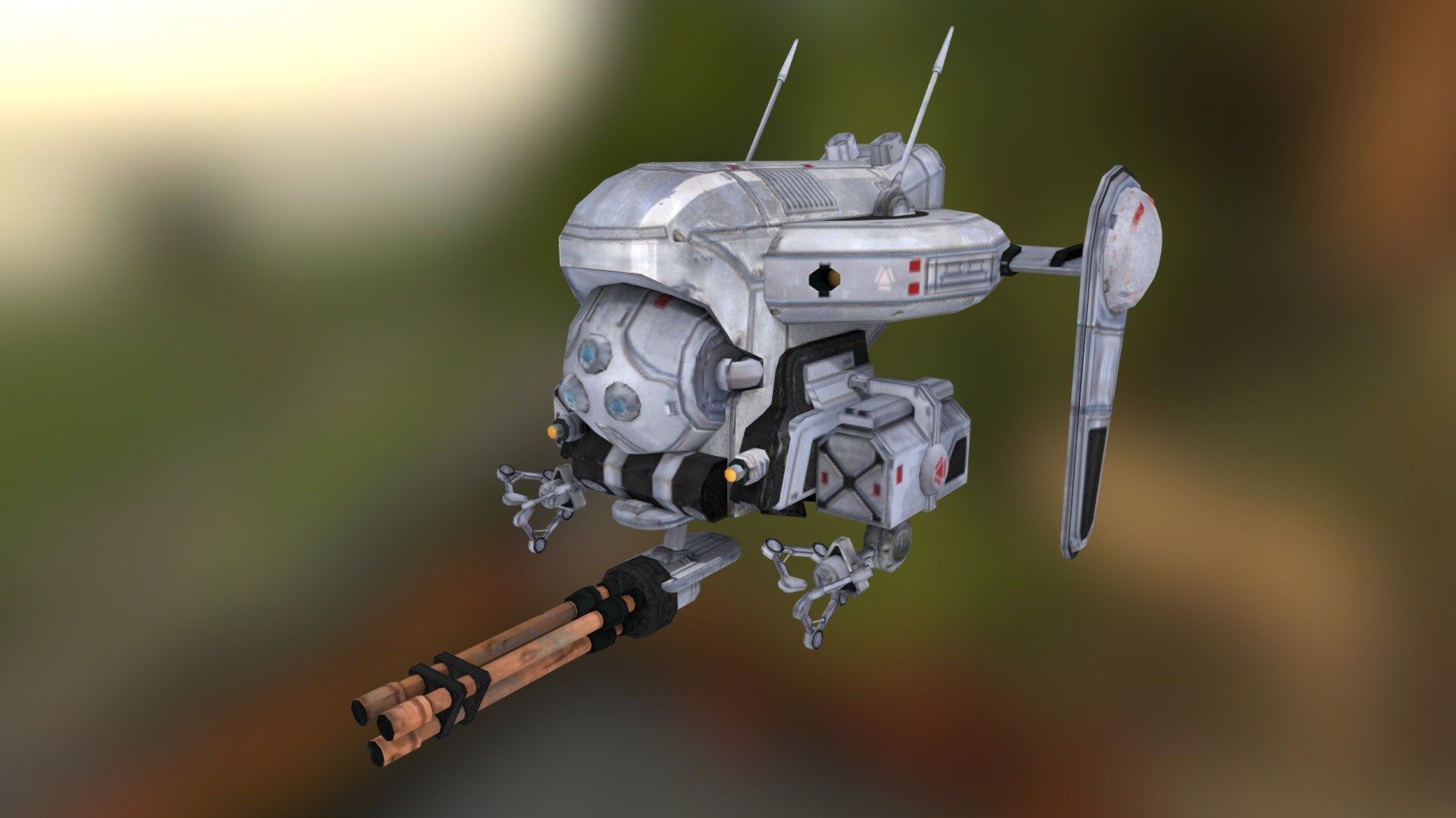 Droid - 3D model by malikrazik [969a2e7] - Sketchfab