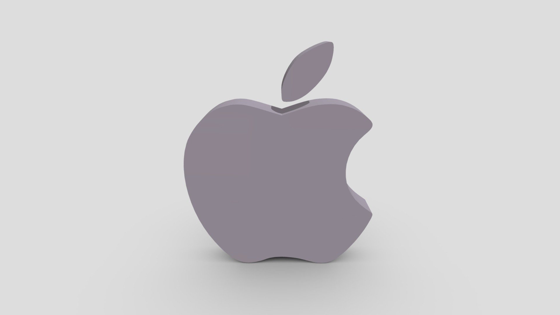 Apple Logo - Download Free 3D model by farooq.smurf [969b907] - Sketchfab