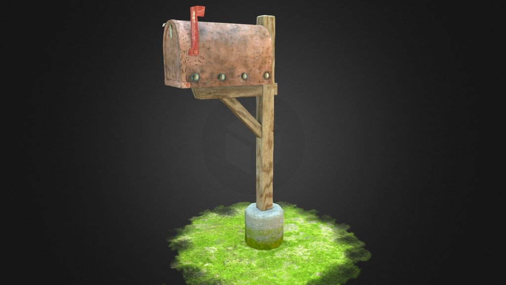 Mailbox Asset P3 - 3D model by HSU MIN HUN (@angeliccandy) [969c46f ...