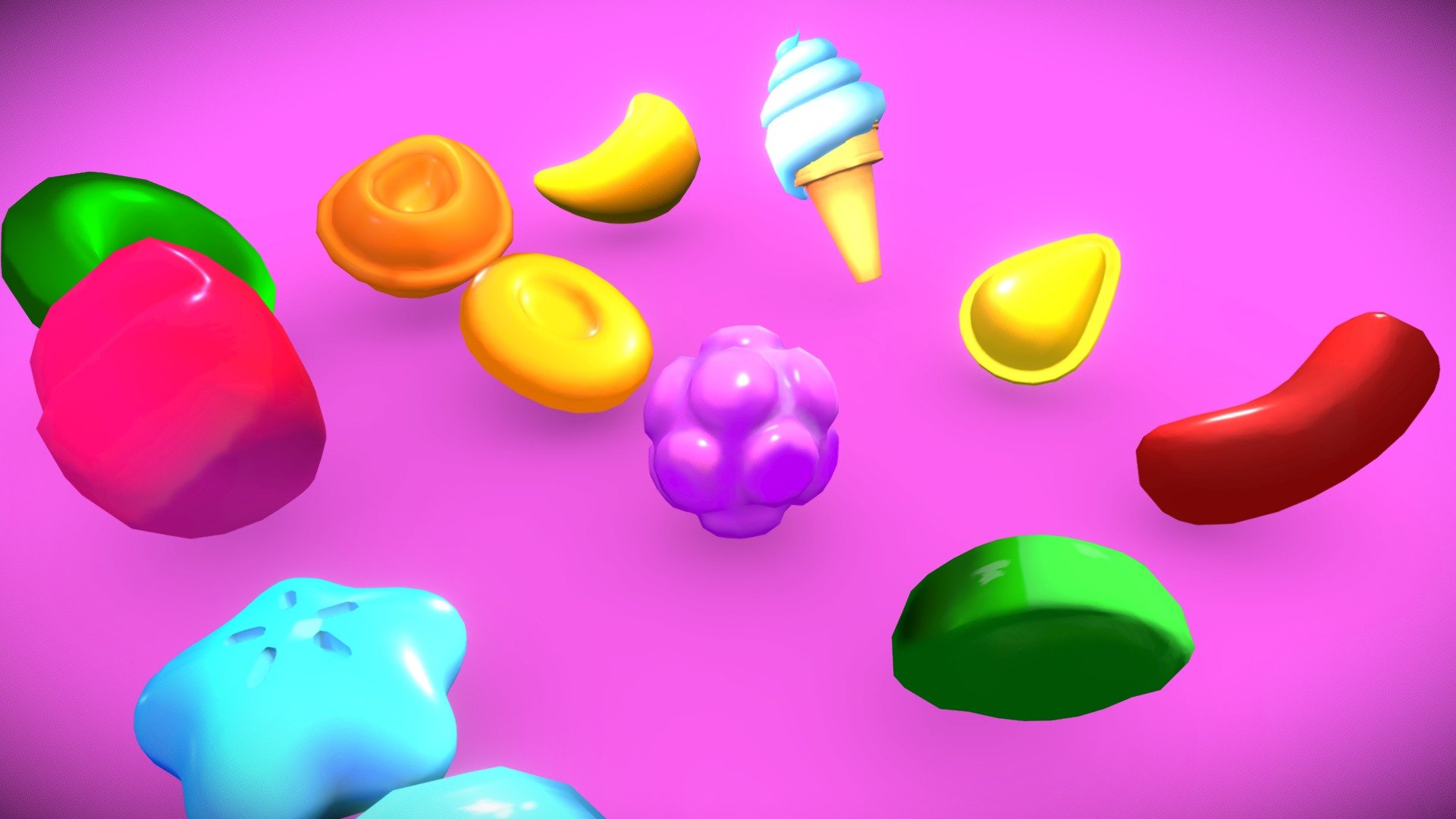 Full CANDY - 3D model by DavidPusher (@david.puschkar) [969df5b ...