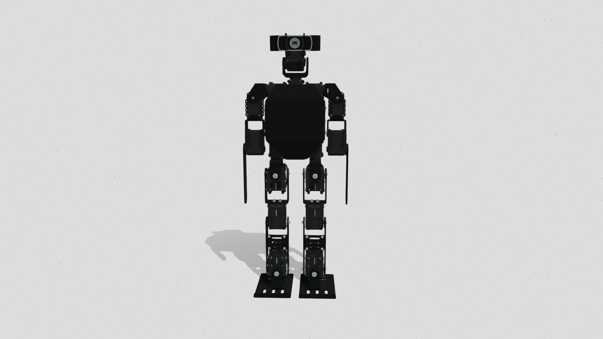 Biped robot - 3D model by nathanshankar [969f322] - Sketchfab
