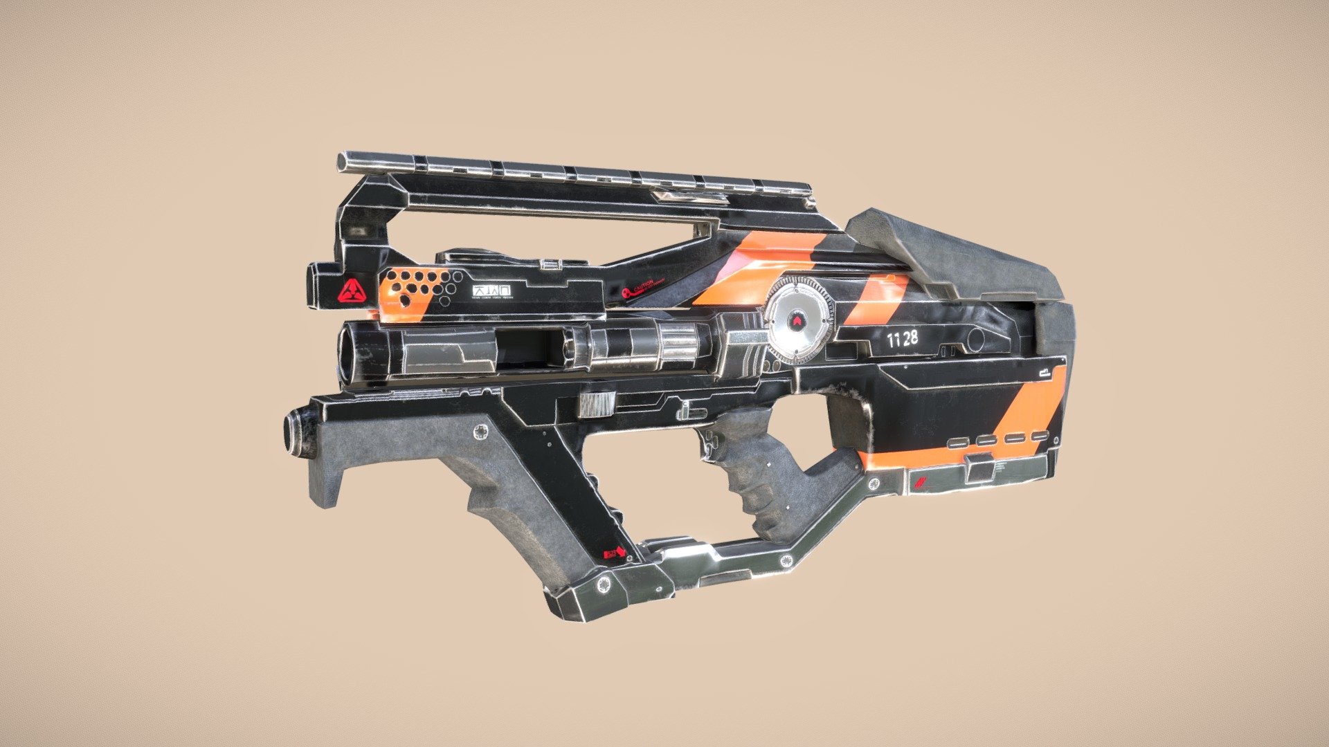 TitanFall Lstar LOD_0 - 3D model by sk1nny [969fd41] - Sketchfab