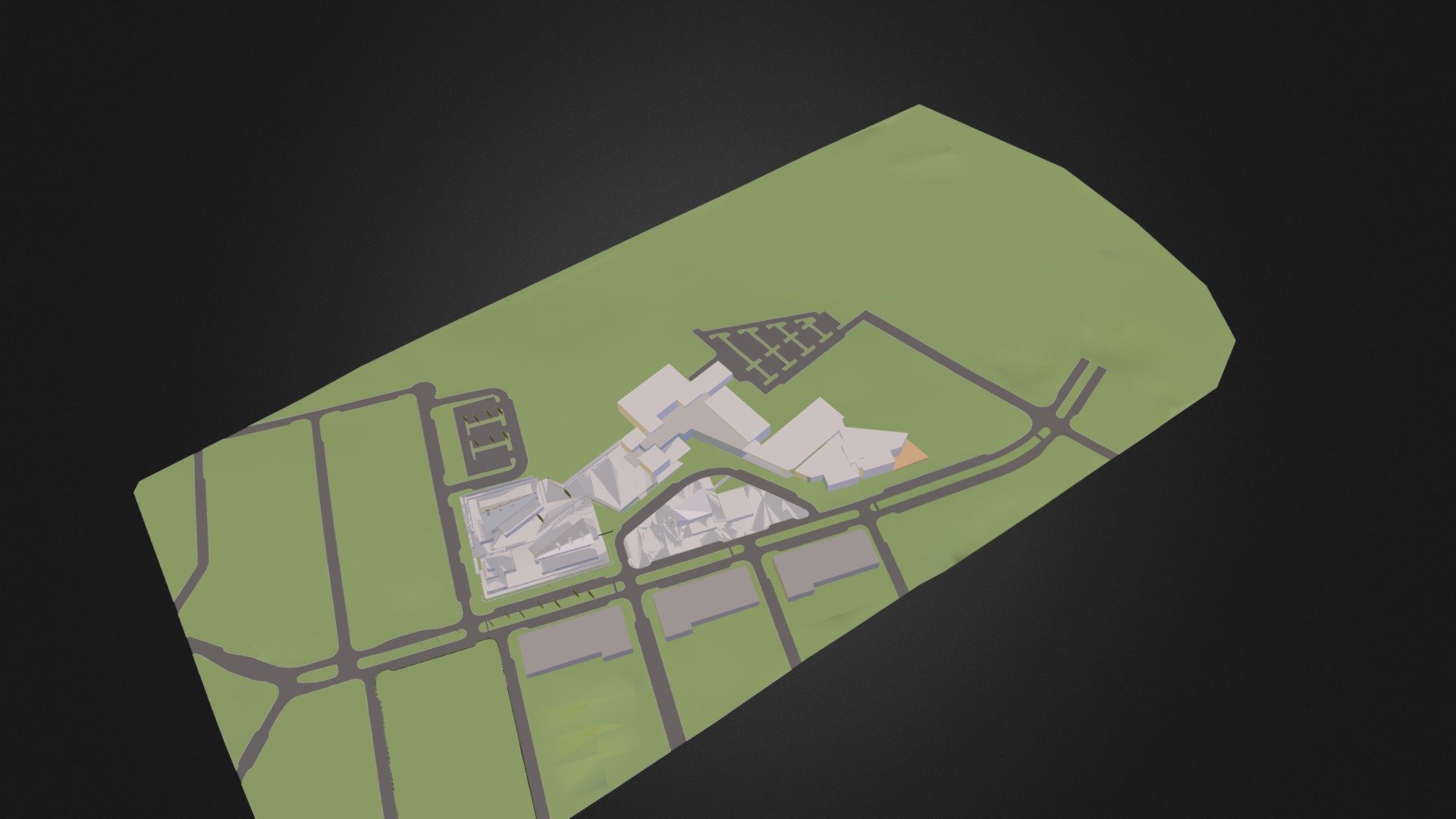 googong masterplan - 3D model by Munns Sly Moore Architects ...