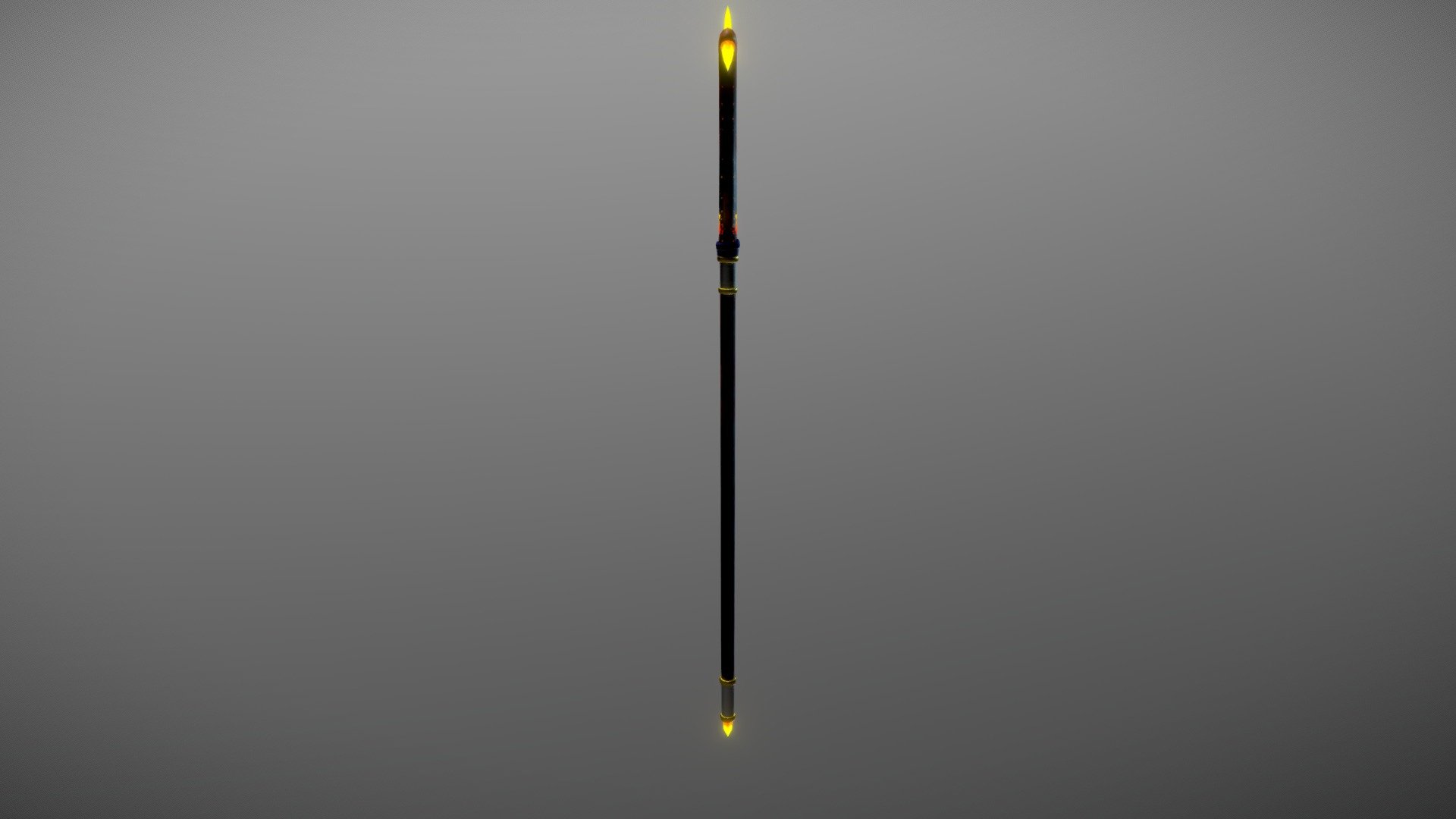 Amber's Staff V2.2 - 3D model by Shoshkaboom [96a19c9] - Sketchfab