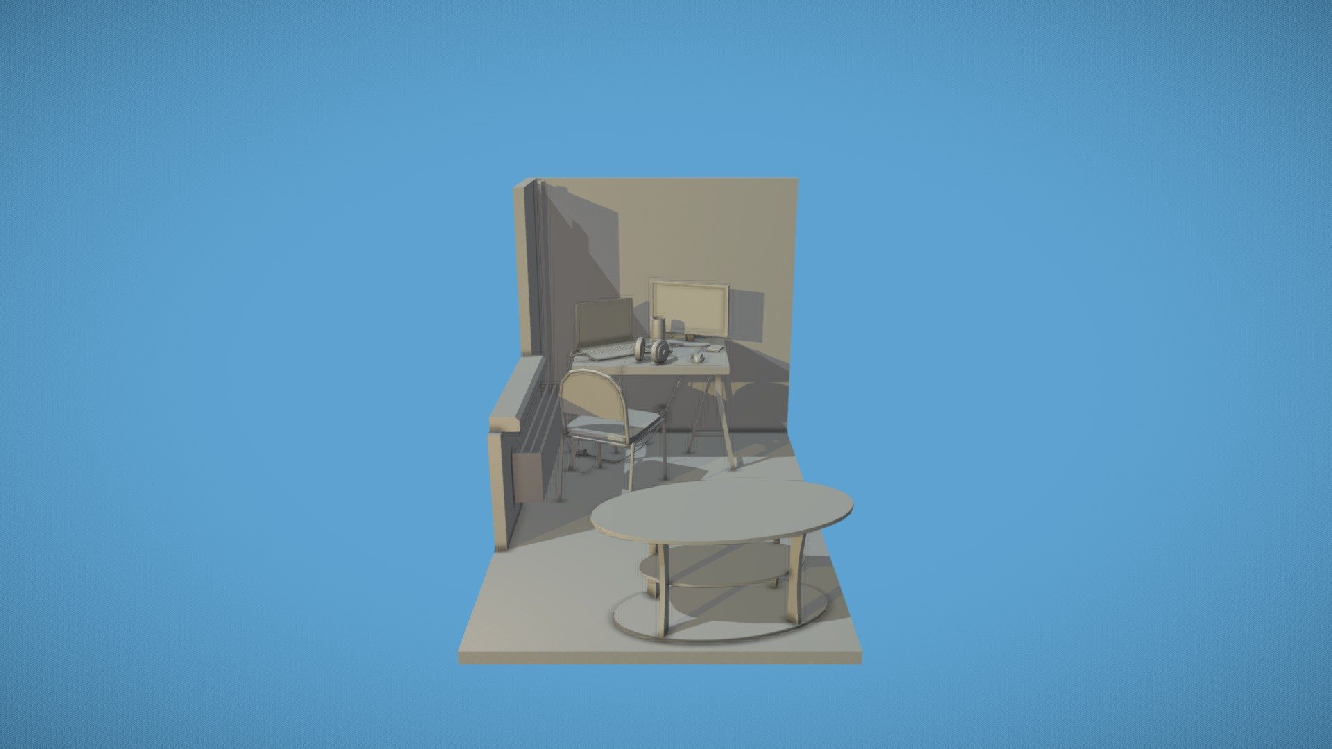 Room MARK2 - Download Free 3D model by EnjoyLife_Tlt [96a295c] - Sketchfab