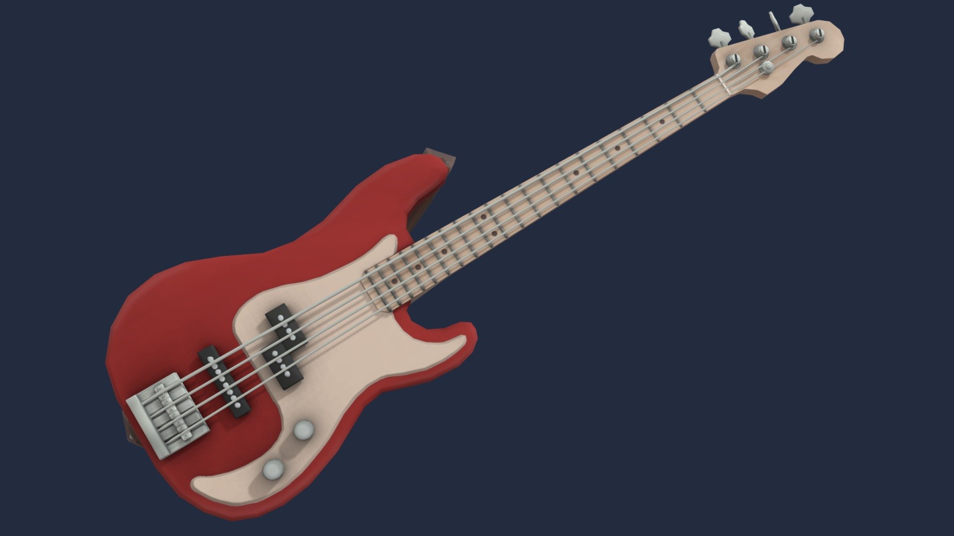 Big Bottom Bass - 3D model by PeanutBuddah [96a326b] - Sketchfab