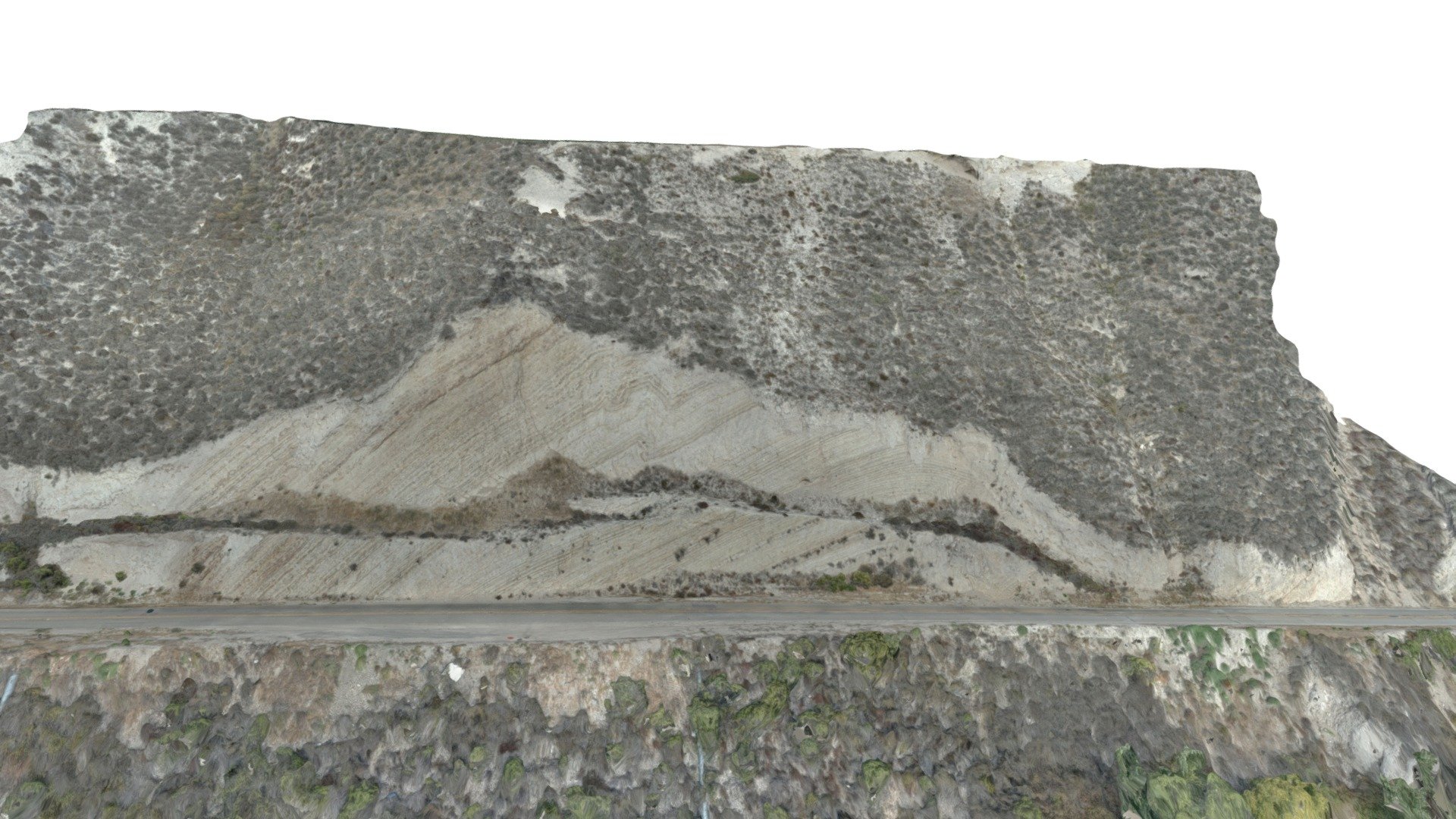 Deformed Monterey Shale, Santa Maria Basin - Download Free 3D model by ...