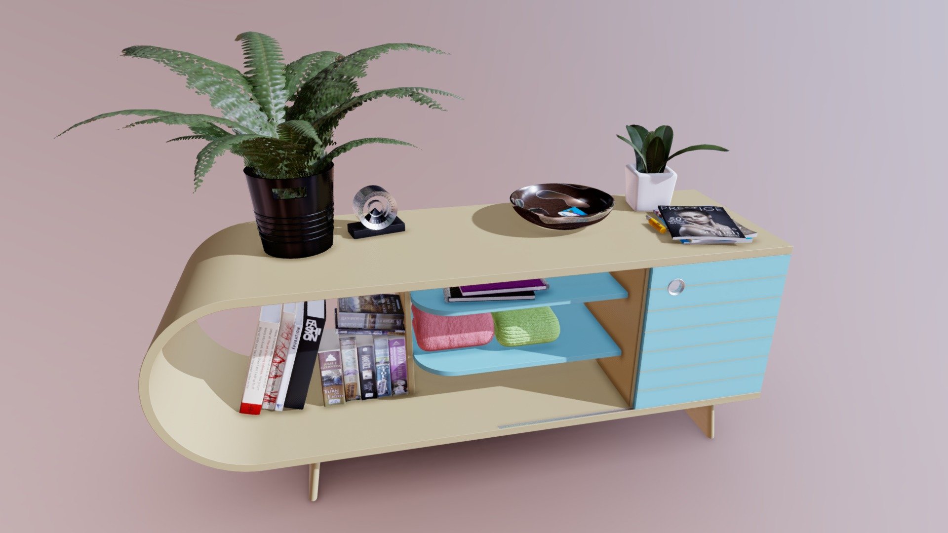 Foyer Table - Download Free 3D model by HippoStance [96a5967] - Sketchfab