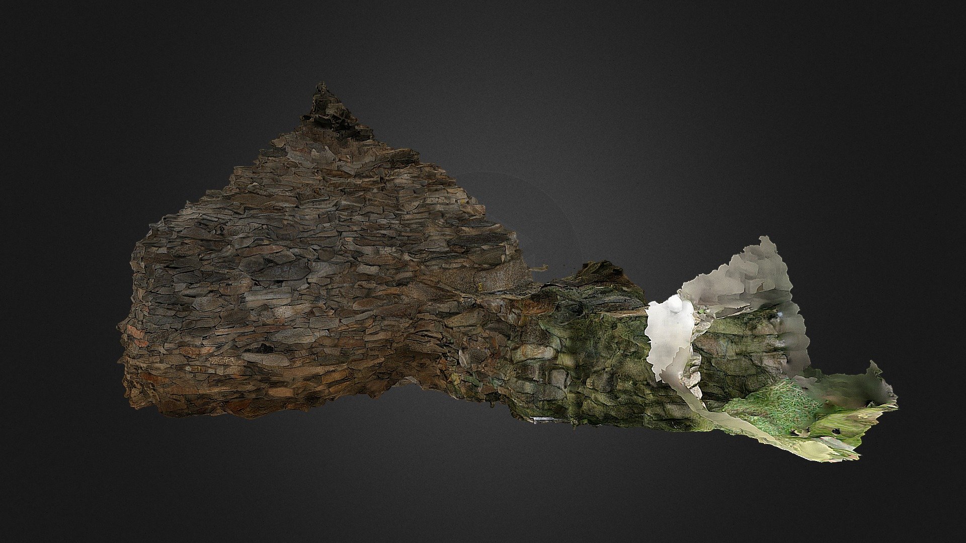 Dolmen central du tumulus de Carn (2012) - 3D model by Florian Cousseau ...