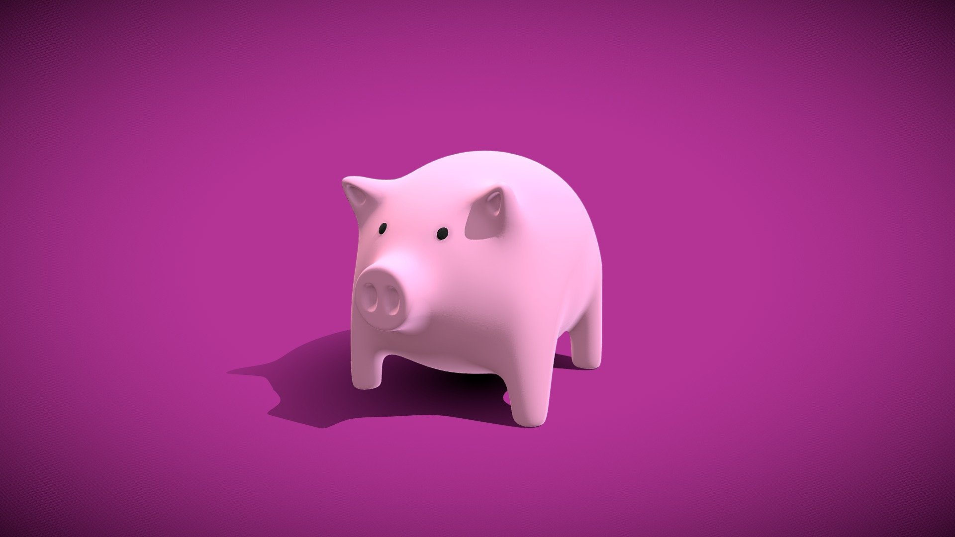 Piggy bank - Download Free 3D model by Kaletha's Craft (@hgofficial ...