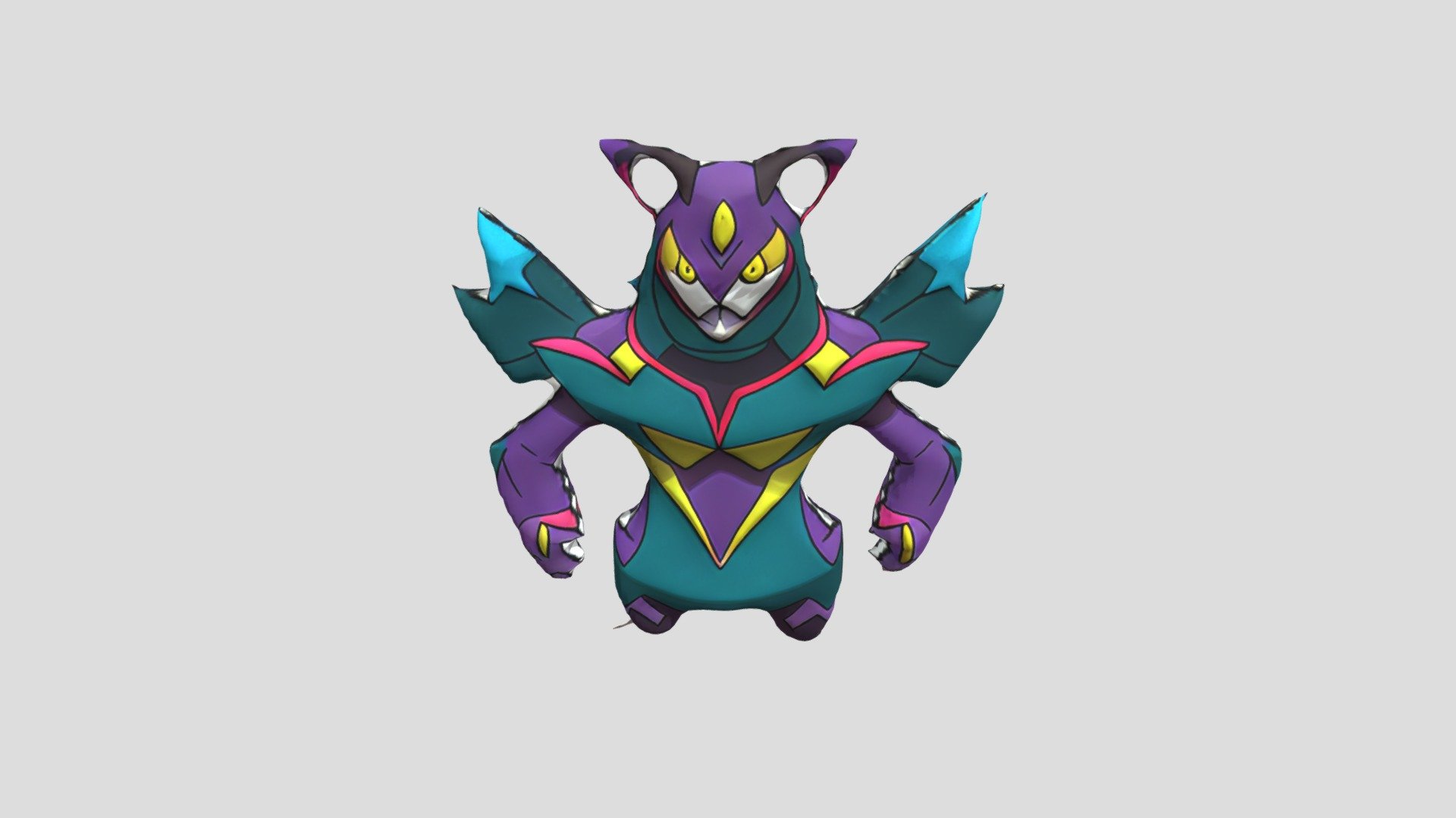 Pokemon Goal 74 - Download Free 3D model by klrxyz [96a8fe6] - Sketchfab
