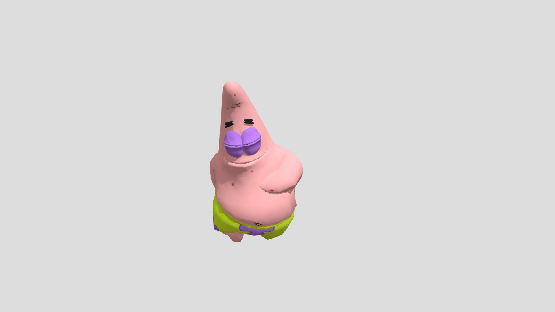 New Patrick Star Dancing - Download Free 3D model by 3D by Renato ...