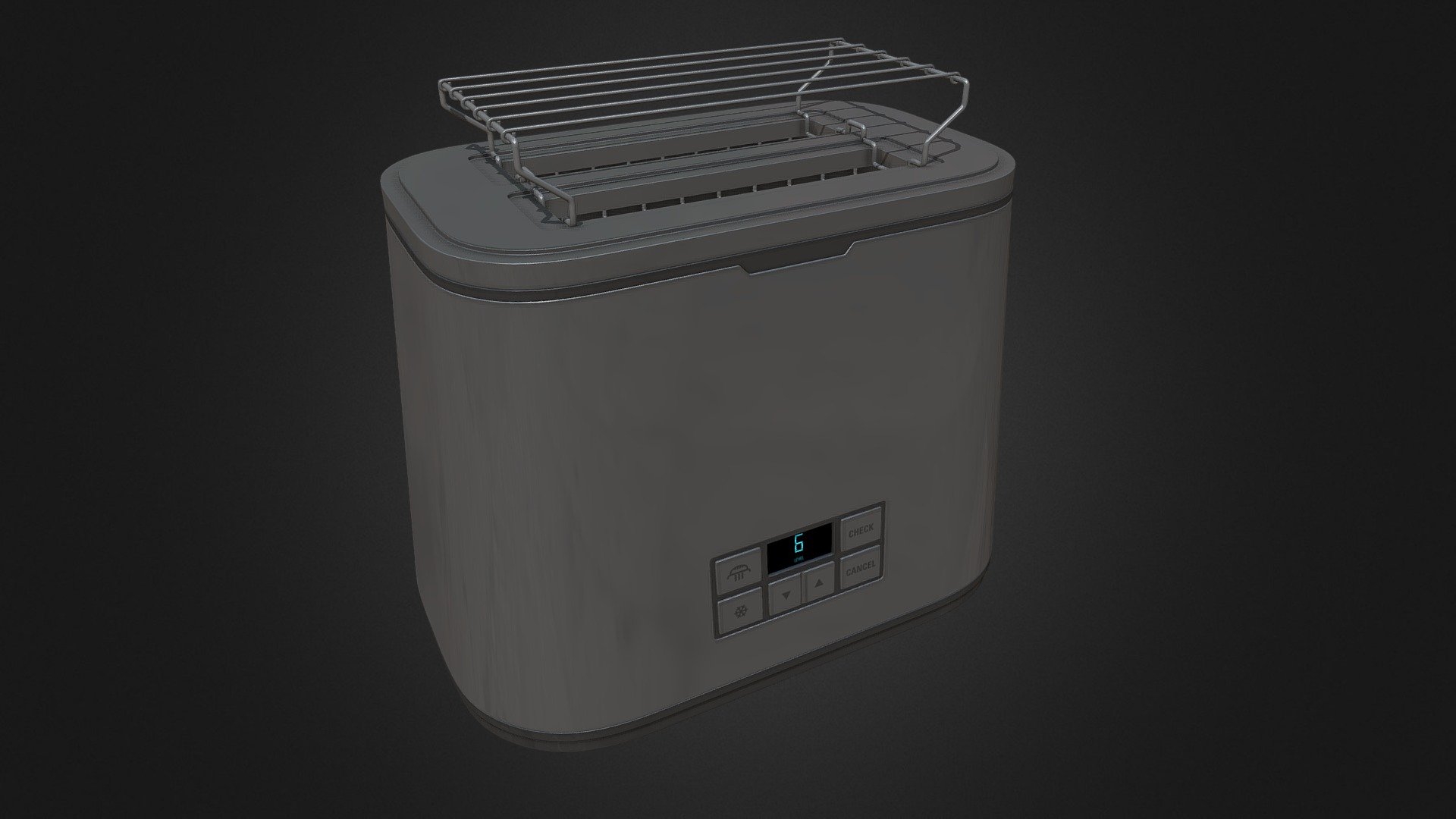 Metal Toaster - Buy Royalty Free 3D model by cgaxis [96aa5ee ...
