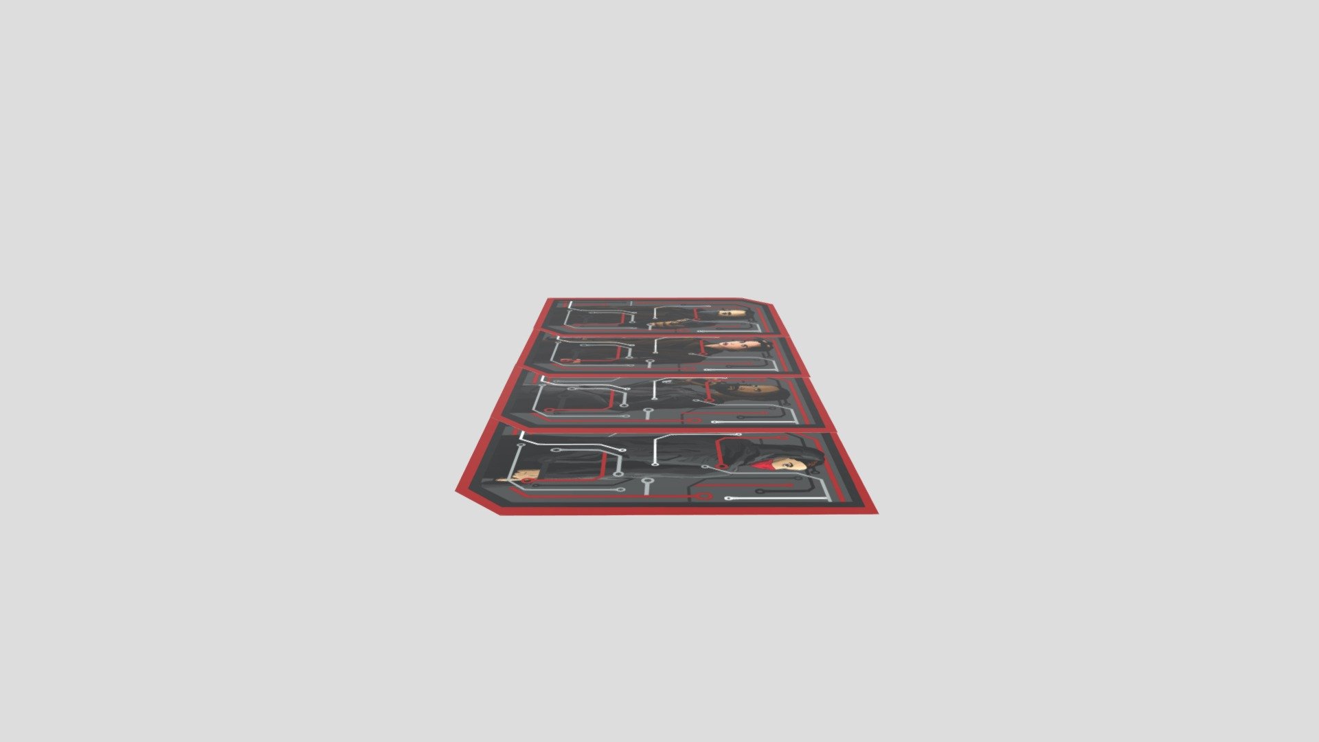 Blade Runner playing cards - 3D model by TJWHP97 [96ab431] - Sketchfab