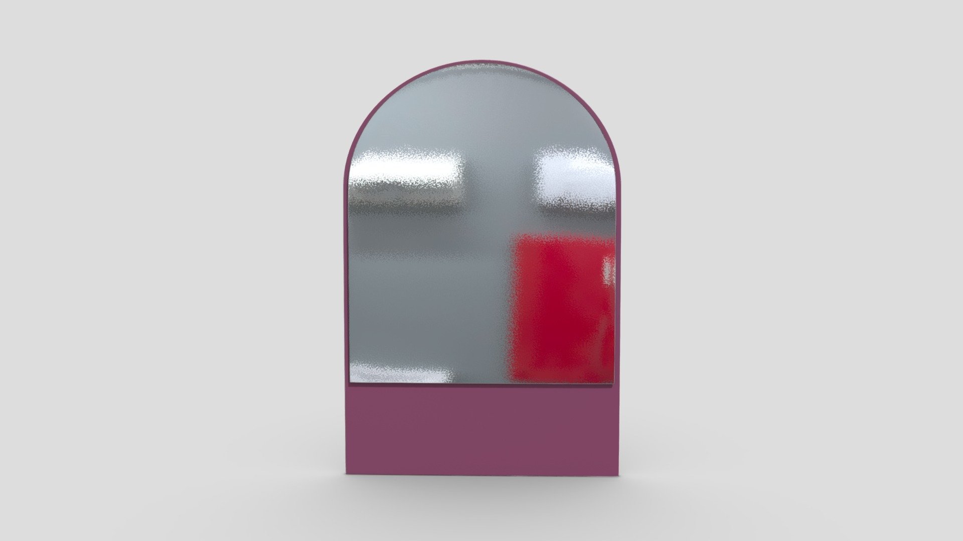 Semicircle Mirror MA - Buy Royalty Free 3D model by interior model ...