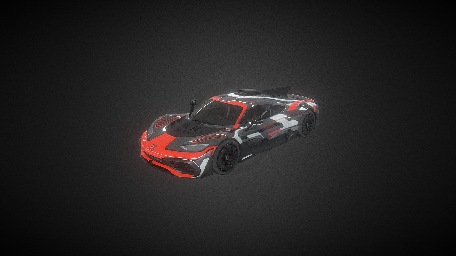 Mercedes Amg Project One - Download Free 3D model by DRAGON JOKER ...