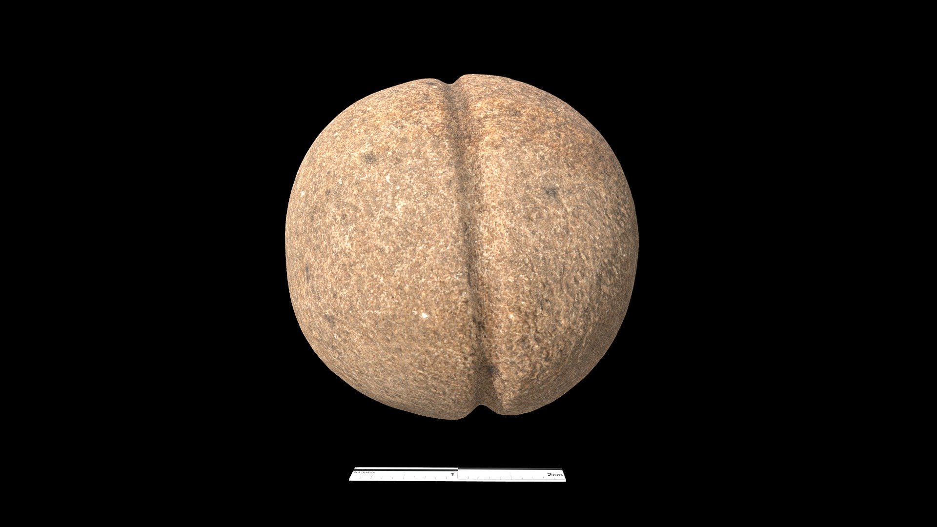 Stone "Net Weight?", Oneota Culture - 3D model by danderson4 [96afff3 ...