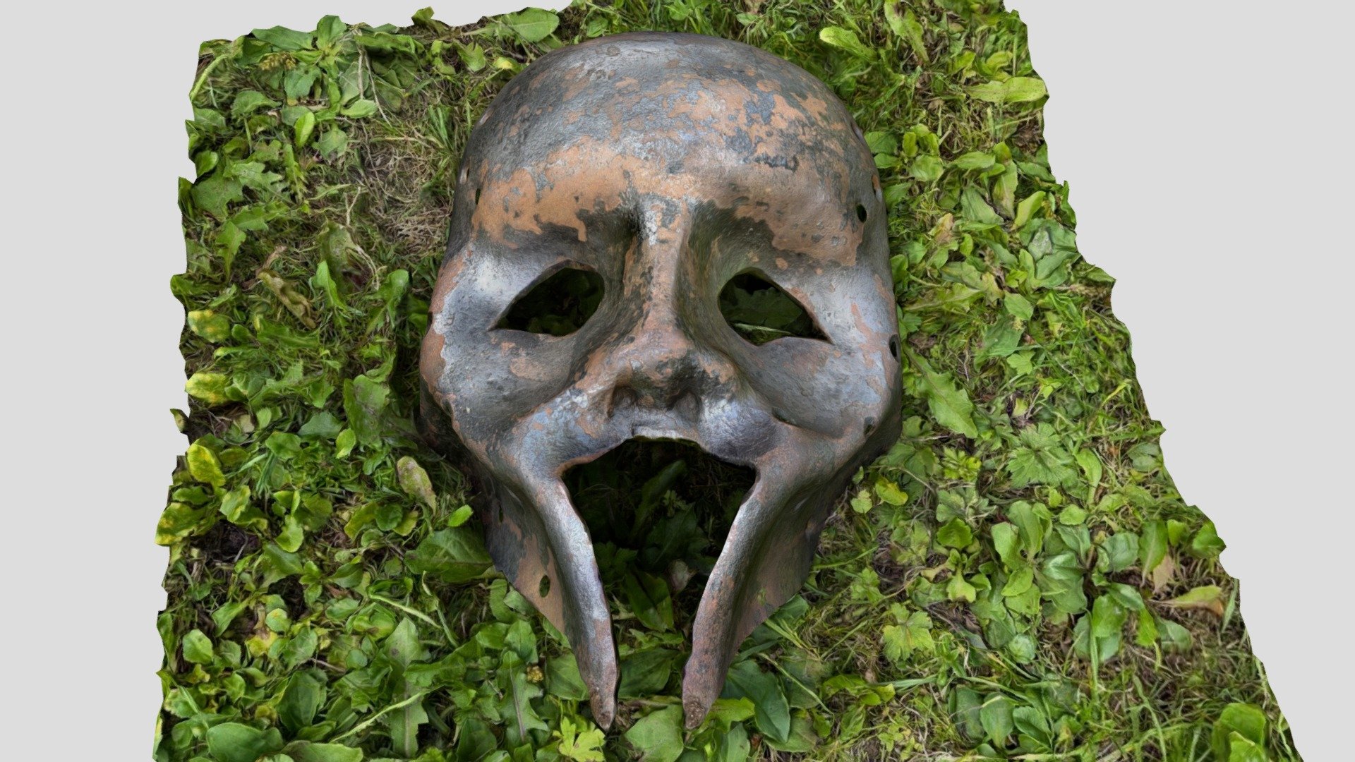 Mask on the Grass - Download Free 3D model by Karl Hodge (@karlhodge ...