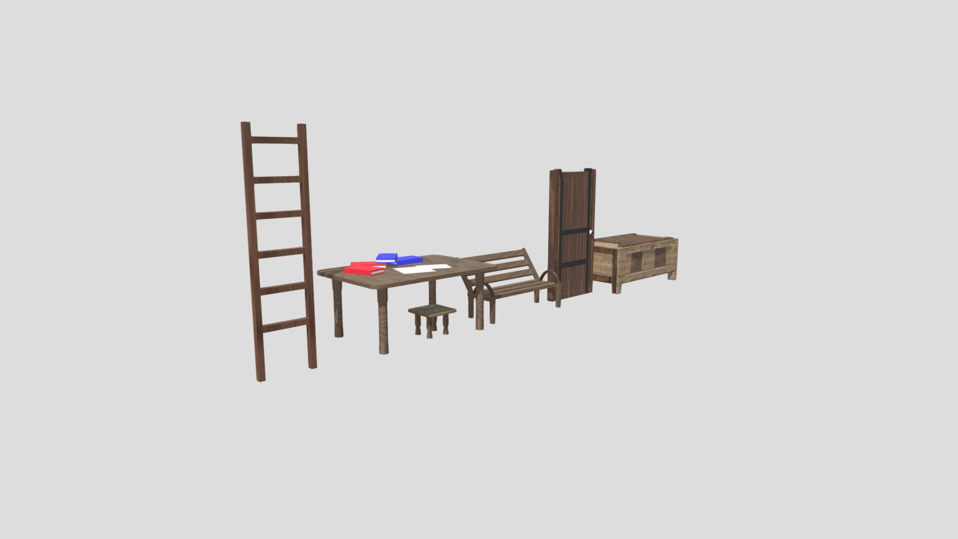 medieval castle props - Download Free 3D model by alohadance ...
