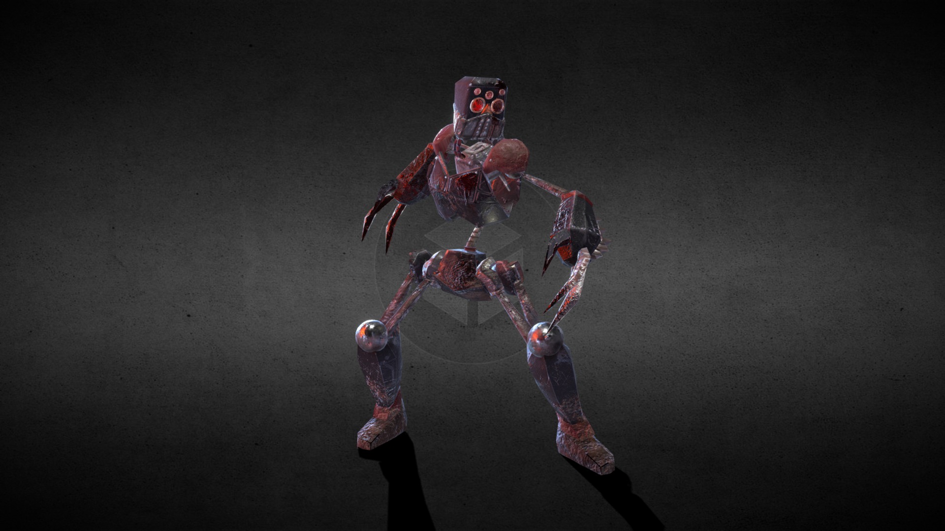 Killer Robot - 3D model by irmakcavun (@irmakcav) [96b1bff] - Sketchfab