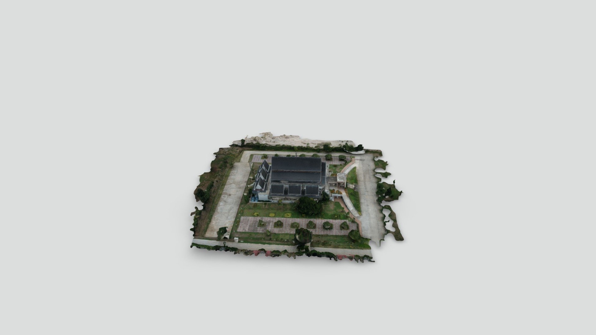 simigar hall_simplified_3d_mesh - 3D model by Fluke.Kittiphon [96b4a31 ...