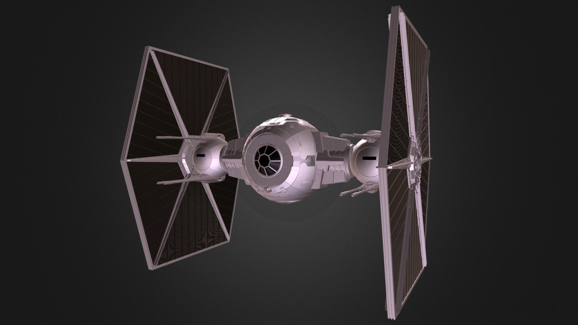 TIE Heavy Brute - Download Free 3D model by gavinpgamer1 [96b4c95 ...