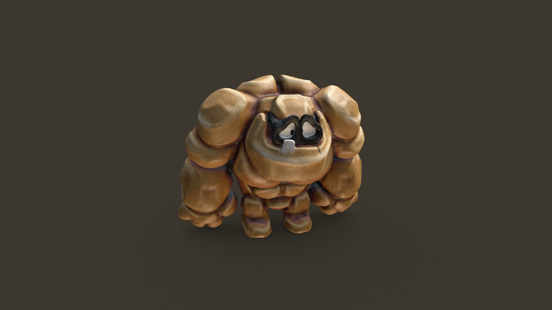 Golem - 3D model by JuanG3D [96b4cbc] - Sketchfab