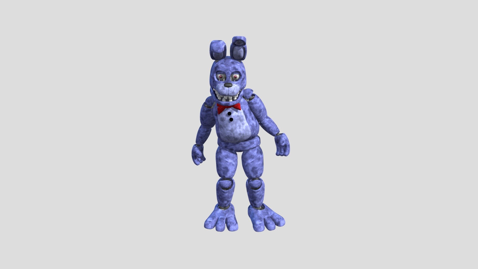 UnWithered Bonnie the Bunny - Download Free 3D model by freddychild1987 ...