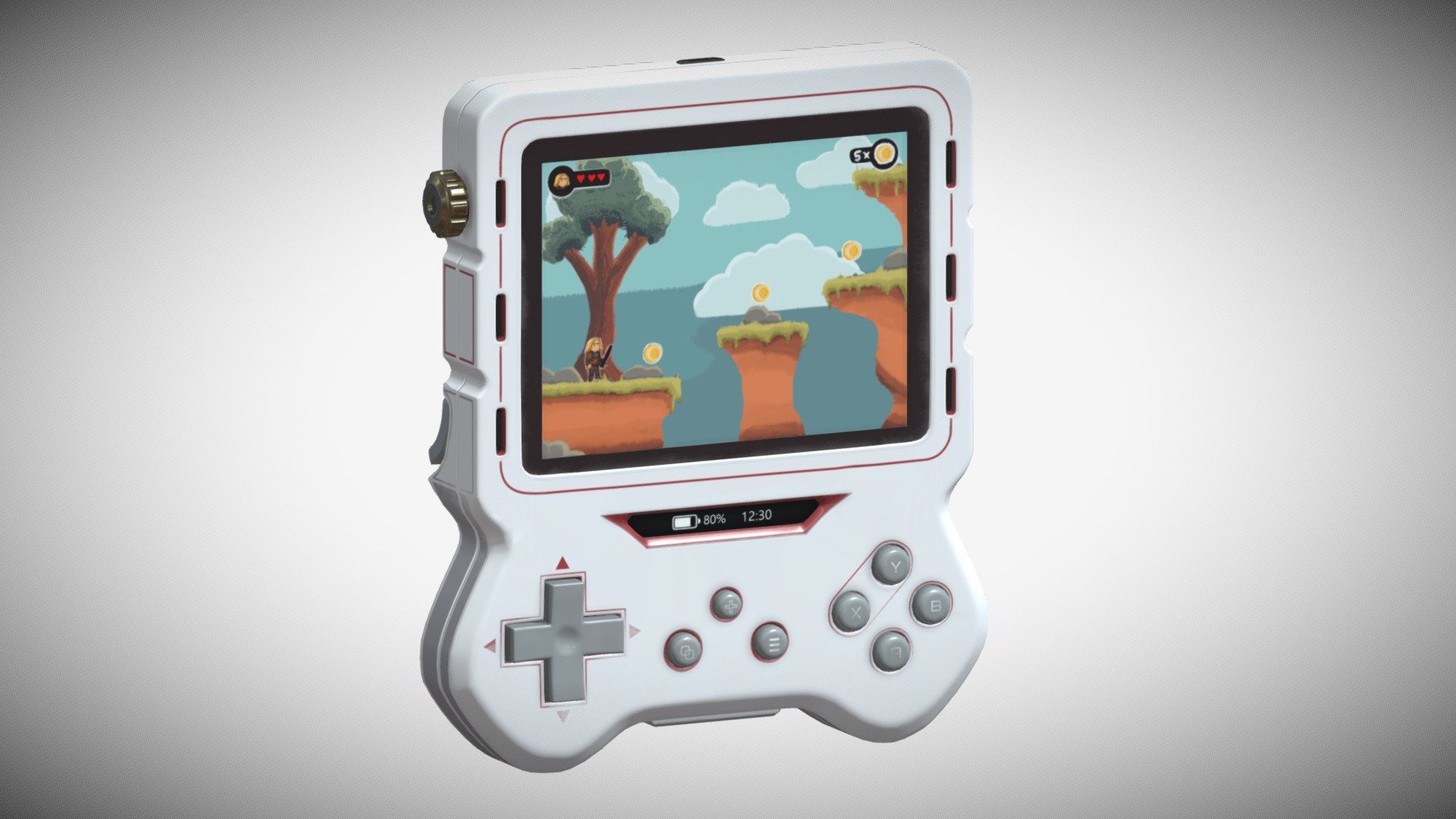 Sci-fi handheld console - 3D model by RMrando [96b6563] - Sketchfab